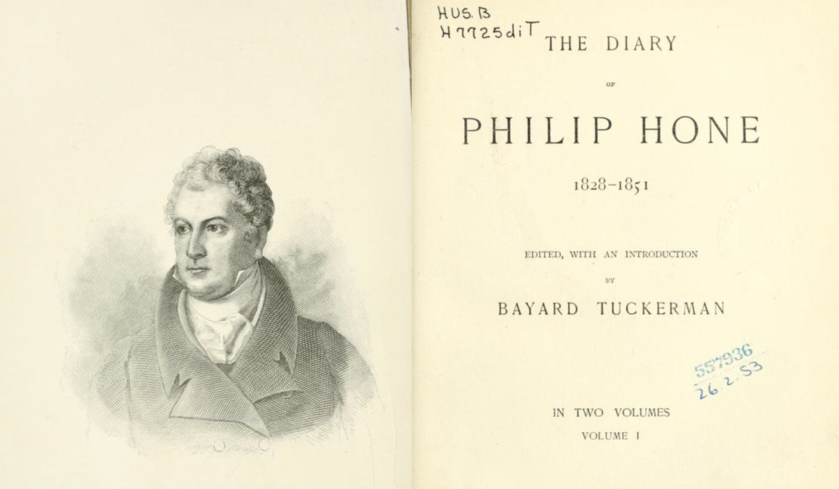Mayor Philip Hone, the party host who made Washington Square Park - The ...