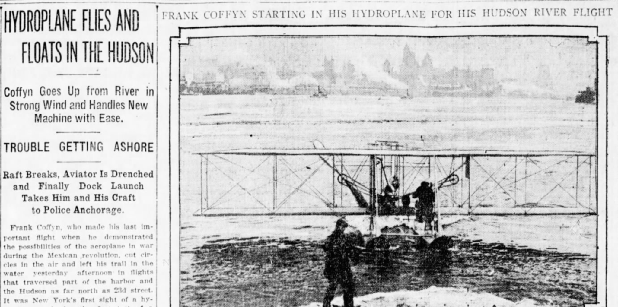 New York City from the sky: The first aerial photographs - The Bowery ...