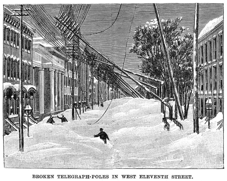 Frozen In Time: The Great Blizzard of 1888 - The Bowery Boys: New York ...