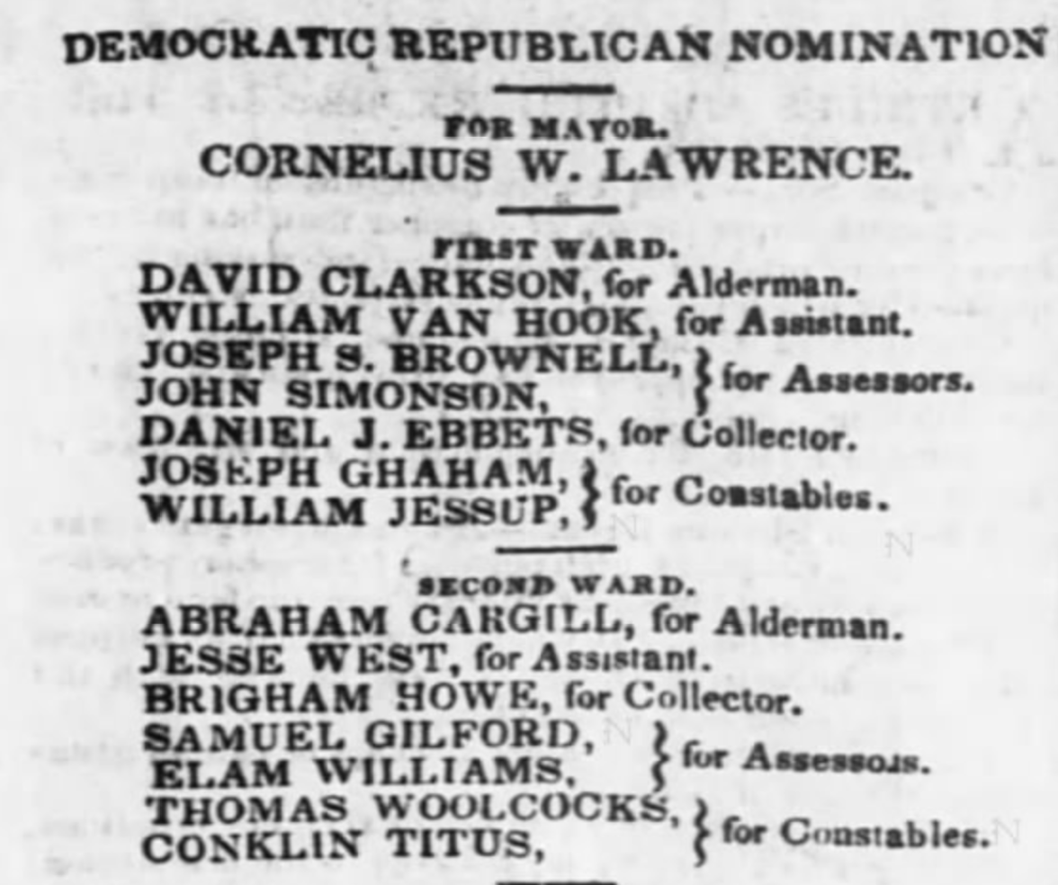 The Riots of 1834: New York City's first direct election for mayor ...