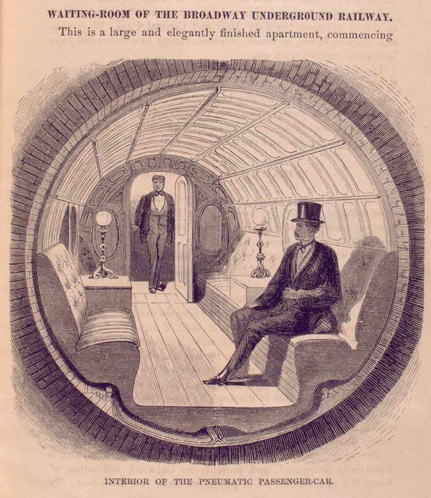 The First Subway: Alfred Ely Beach's Marvelous Pneumatic Transit - The ...