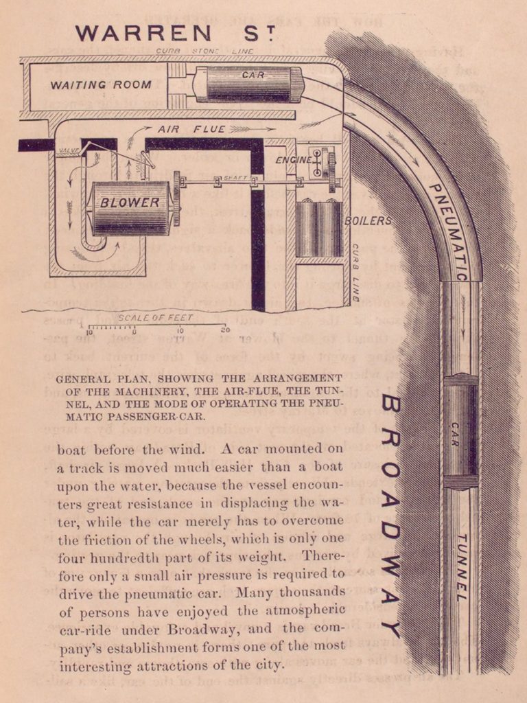 The First Subway: Alfred Ely Beach's Marvelous Pneumatic Transit - The ...