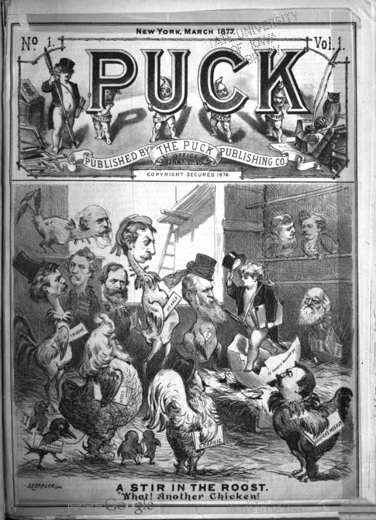 The Puck Building and its mischievous tenant, Puck Magazine - The ...