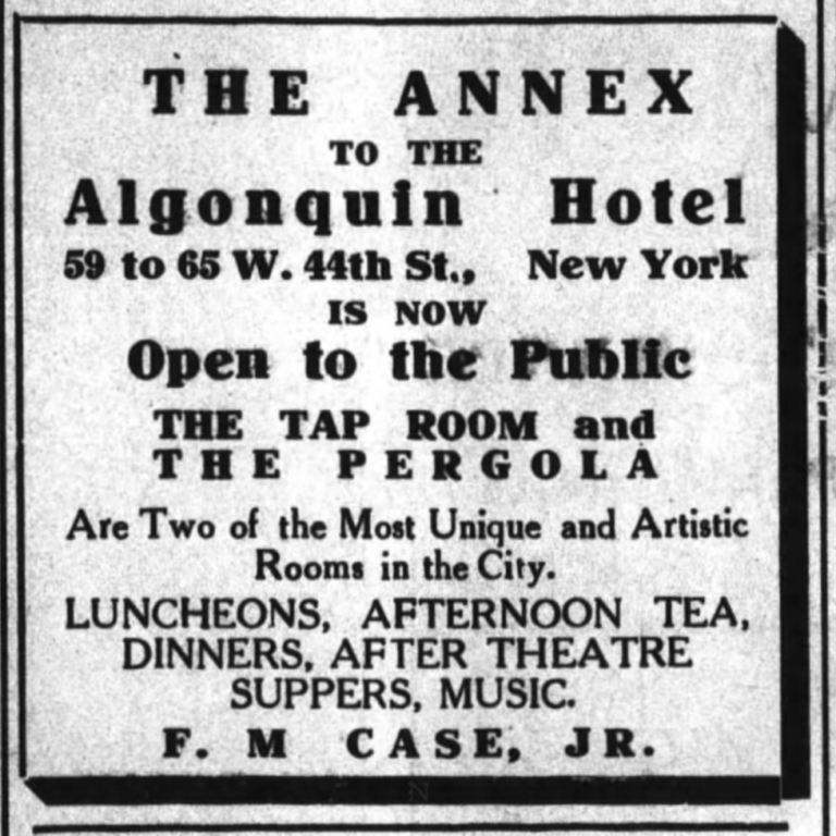 Presenting the Algonquin Round Table: The wits of New York's Jazz Age ...