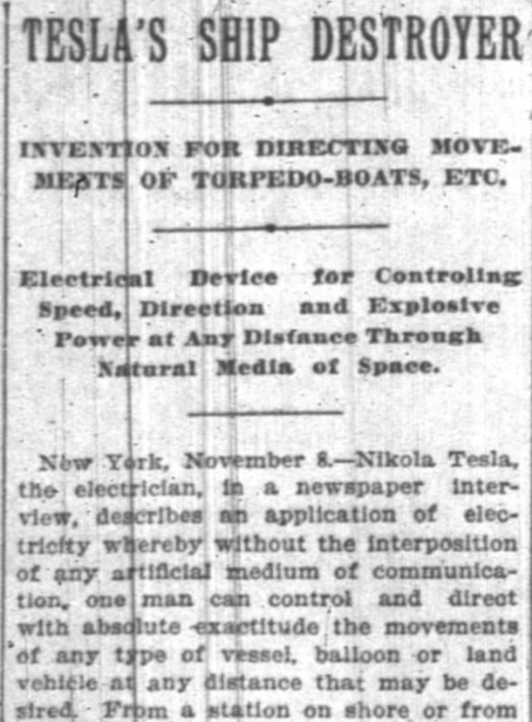 Nikola Tesla and the Wireless World: The Invention of Remote Control ...