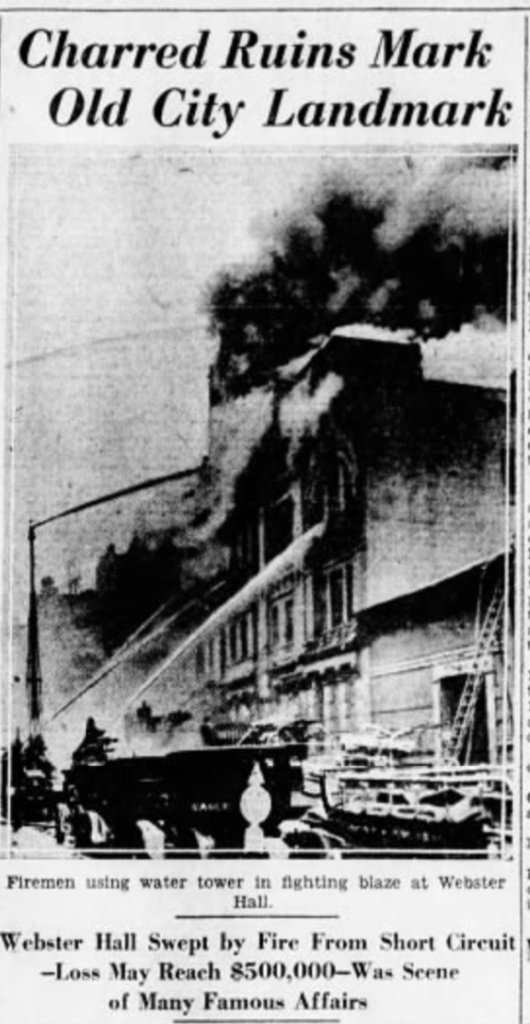 The return of Webster Hall: A tale of debauchery and activism in one of ...