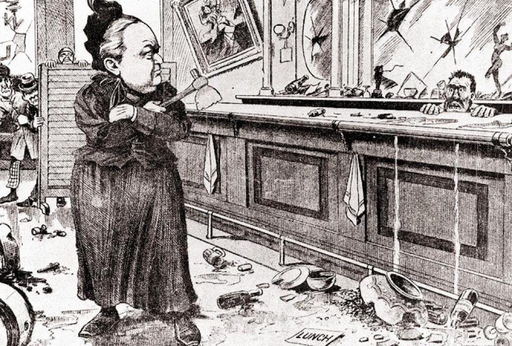 When Carrie Nation comes to town, saloon owners brace for impact - The ...