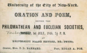 Edgar Allan Poe in New York: Places where the master of gloom and ...