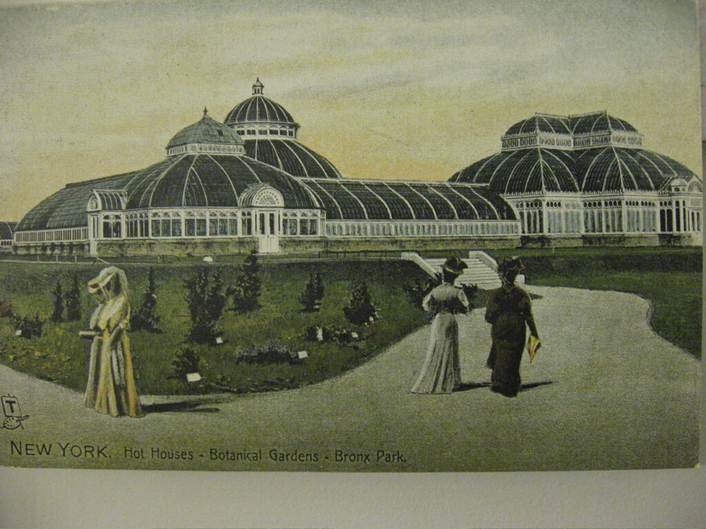 postcard_vintage_bronx_botanical_garden - The Bowery Boys: New York ...