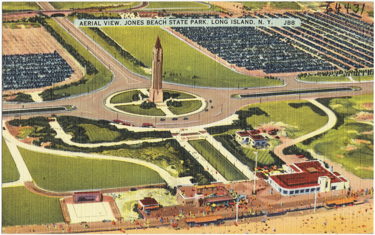 The Sunny Saga of Jones Beach: Sand, Surf and Robert Moses - The Bowery ...