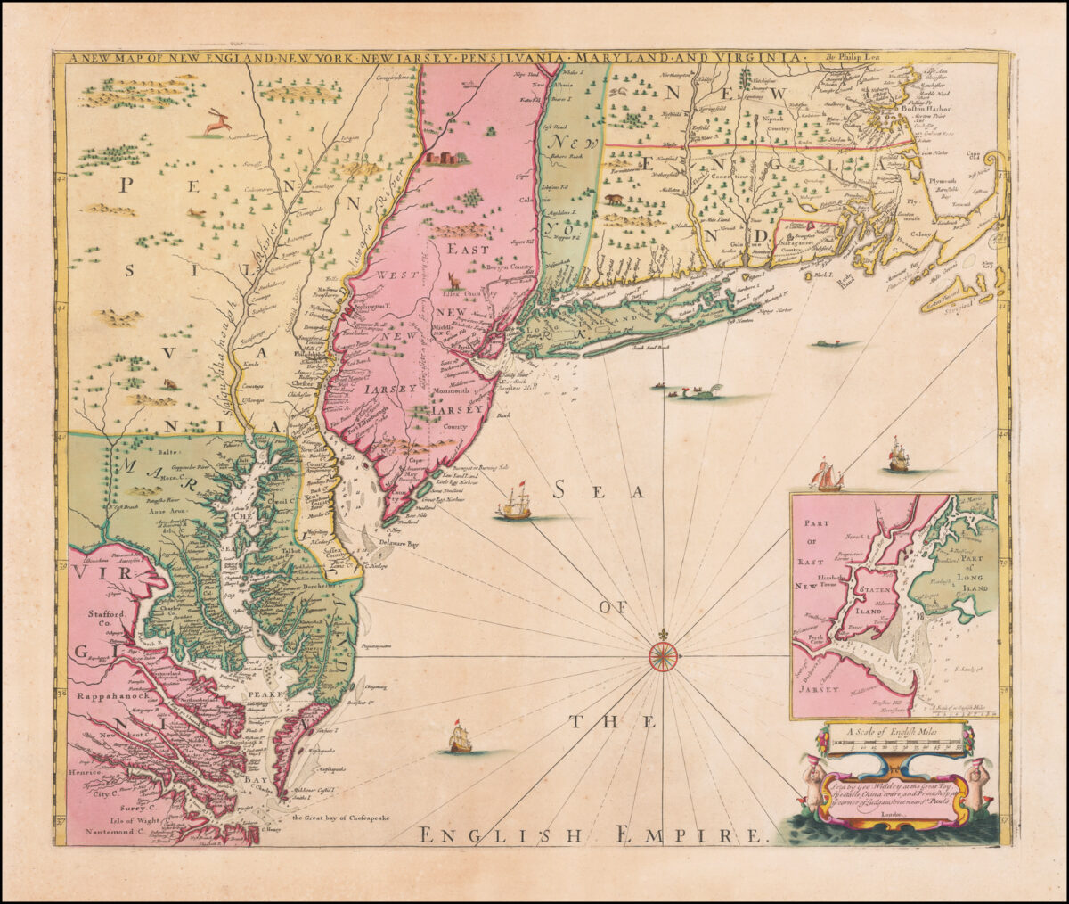 The beauty and artistry of early American maps - The Bowery Boys: New ...