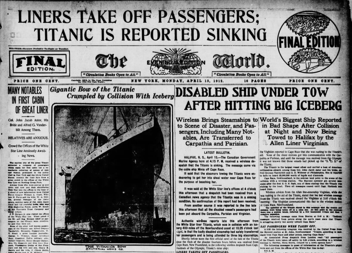 The Titanic and the Fate of Pier 54 - The Bowery Boys: New York City ...