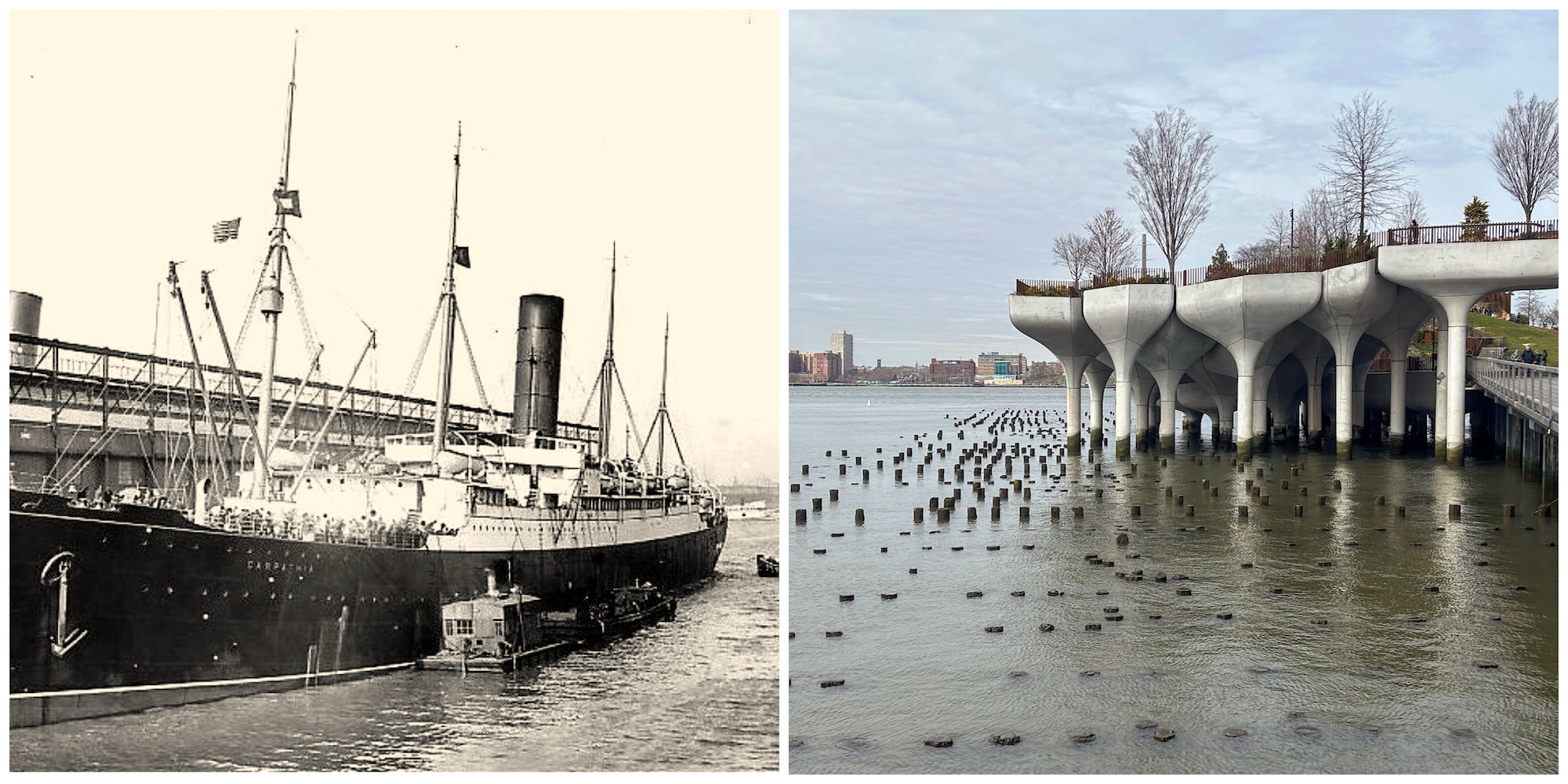 The Titanic and the Fate of Pier 54 - The Bowery Boys: New York City ...