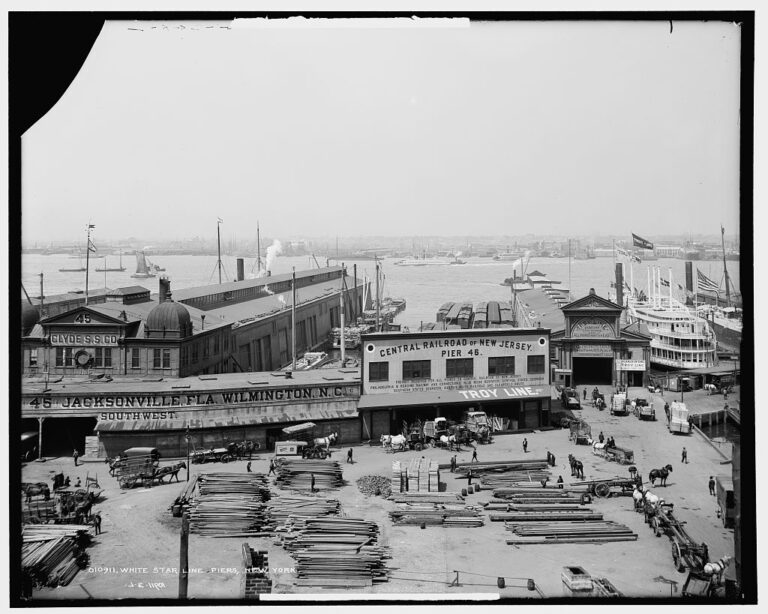 The Titanic and the Fate of Pier 54 - The Bowery Boys: New York City ...