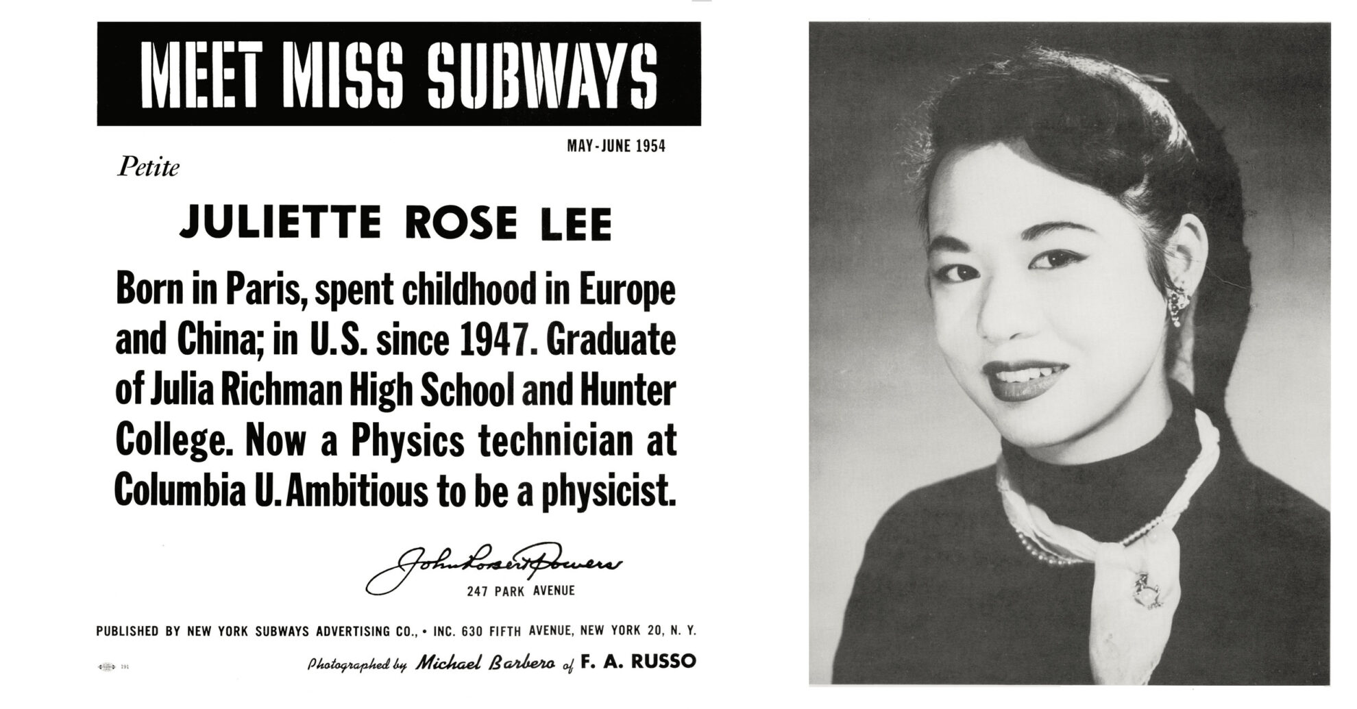 The Story of Miss Subways: Queens of the New York Commute - The Bowery ...
