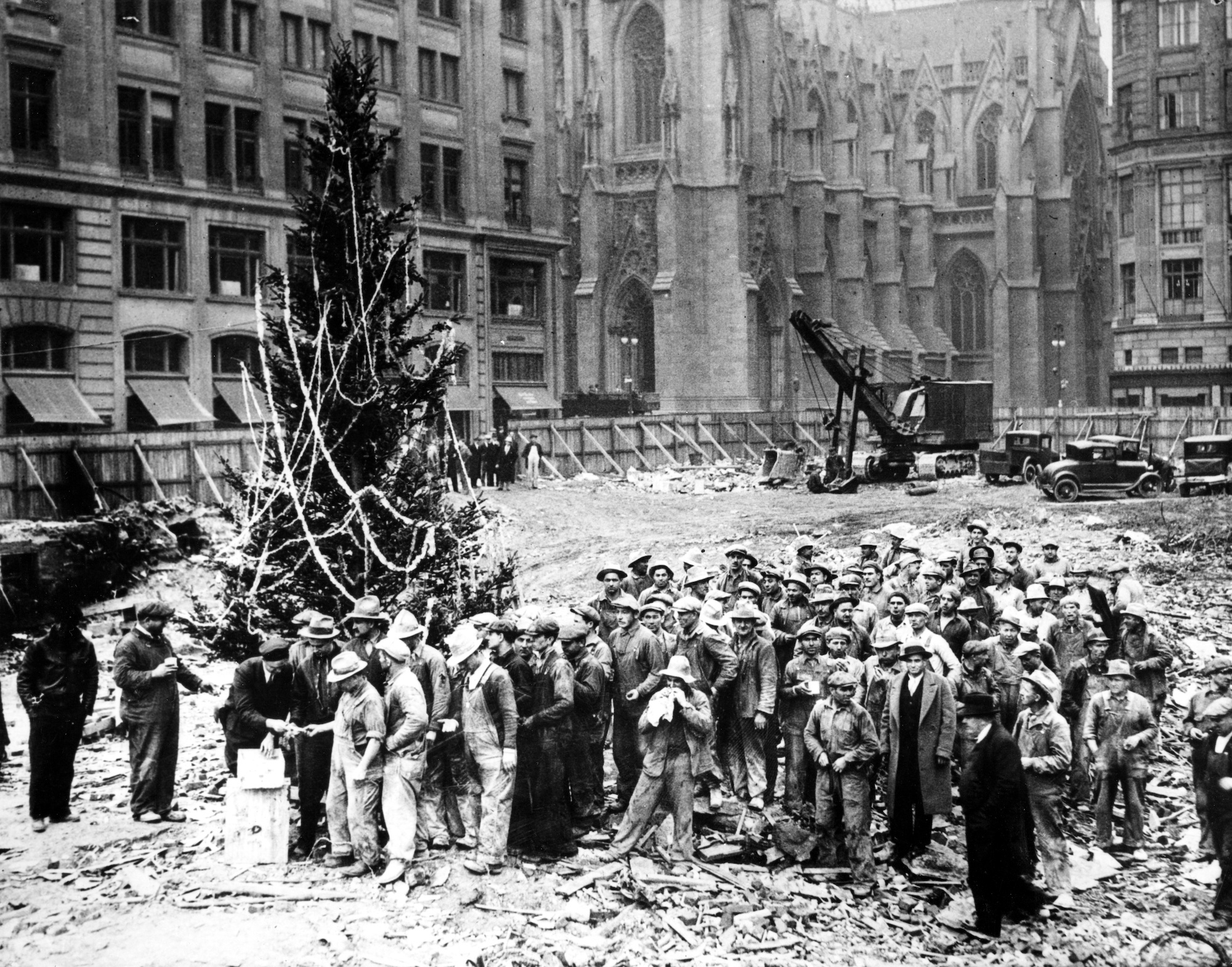 The Rockefeller Center Christmas Tree: A History in Lights - The Bowery ...